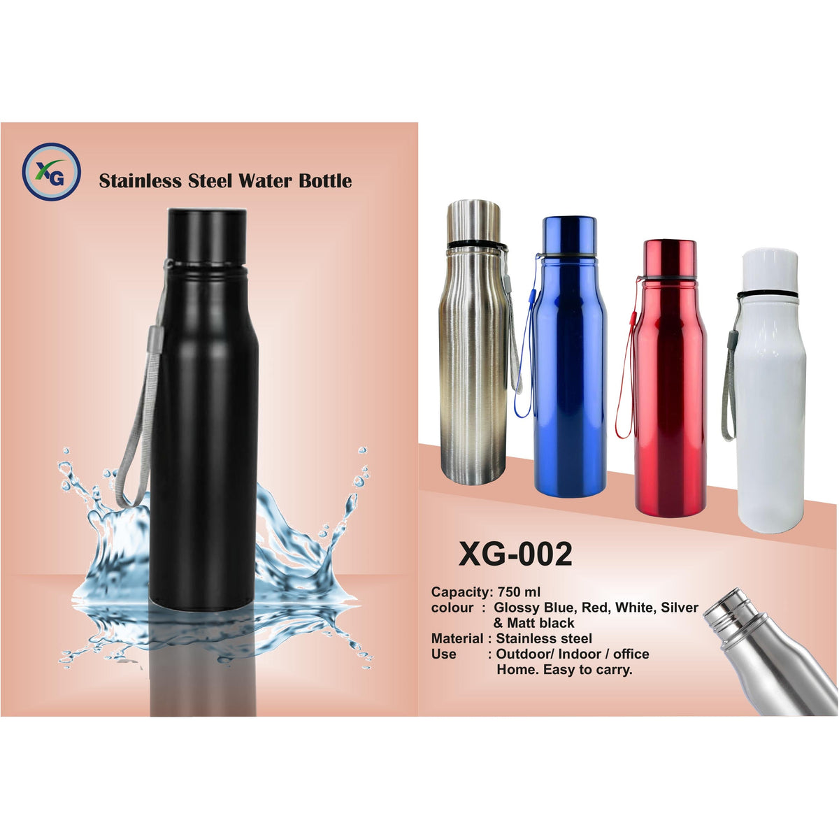 STAINLESS STEEL WITH ROPE - XG-002 – Marsh Clothing