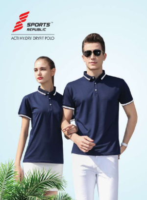 Pikmee Sports Republic Acti HY : Dry Dryfit Polo Tshirts - 180GSM ...