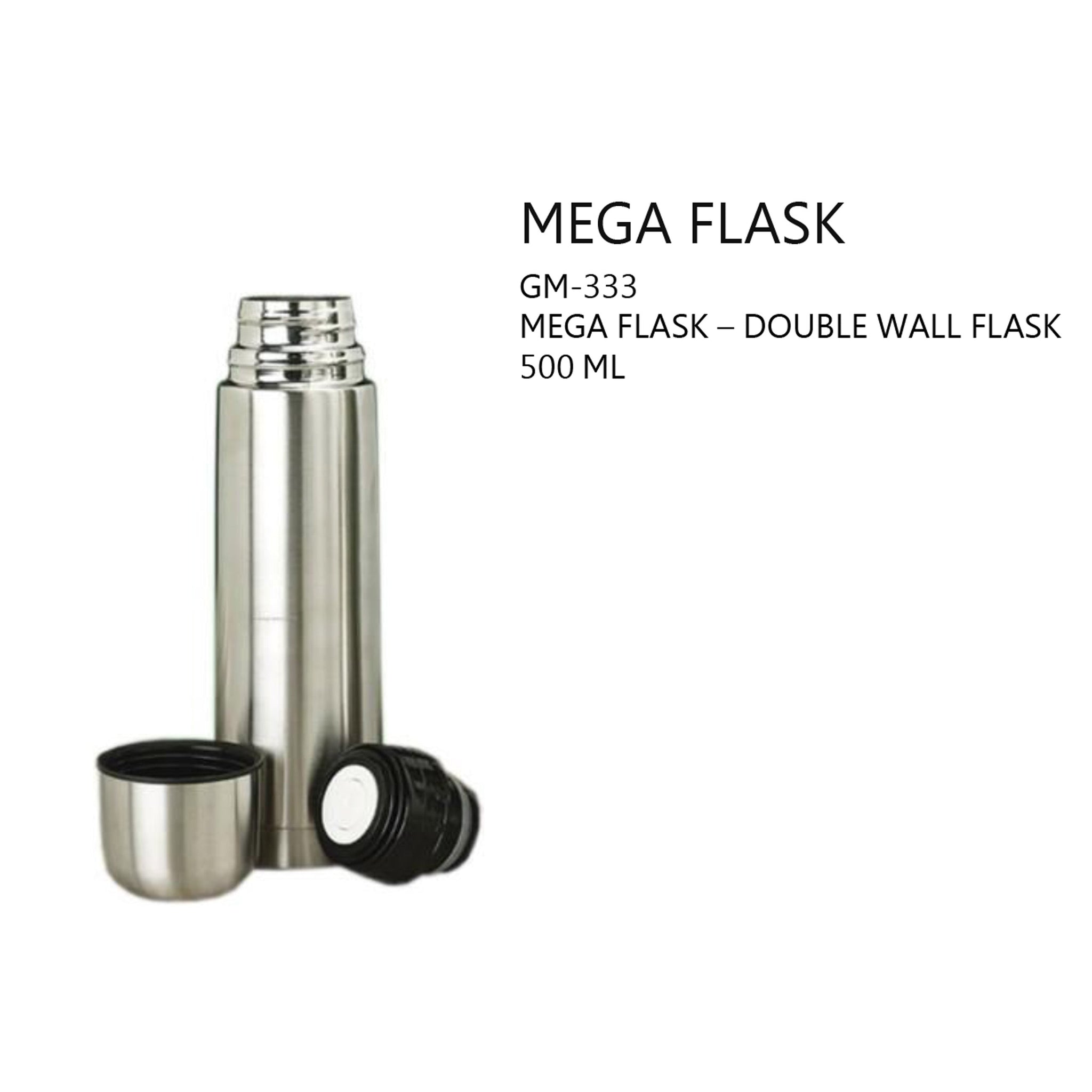 Mega Flask Double Wall Flask - 500ml- GM-333 – Marsh Clothing