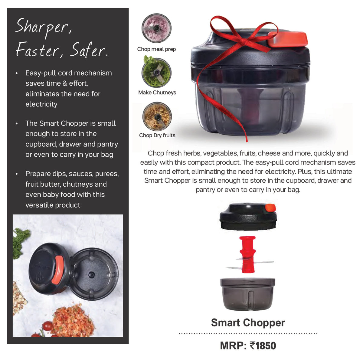 Tupperware Smart Chopper – Marsh Clothing